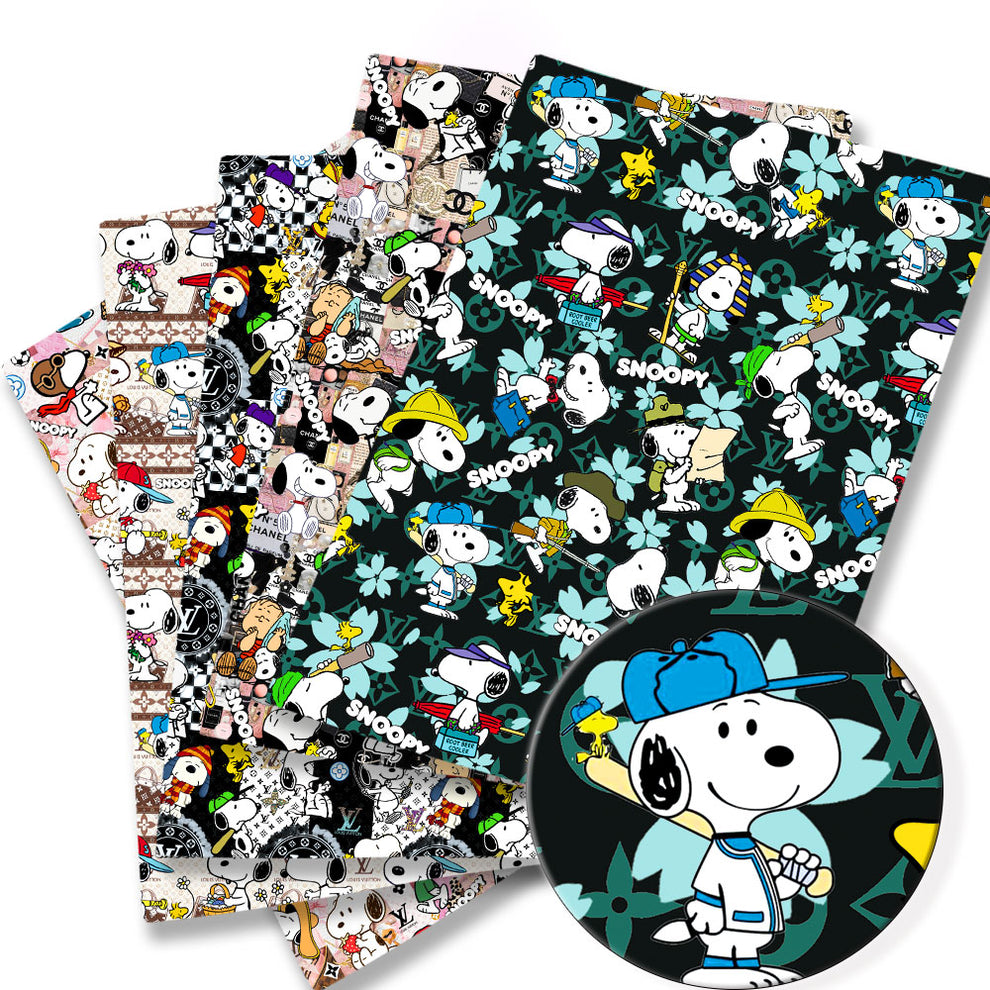 snoopy Cartoon Fabric Hot DIY140*50cm Handmade Sewing Patchwork ...